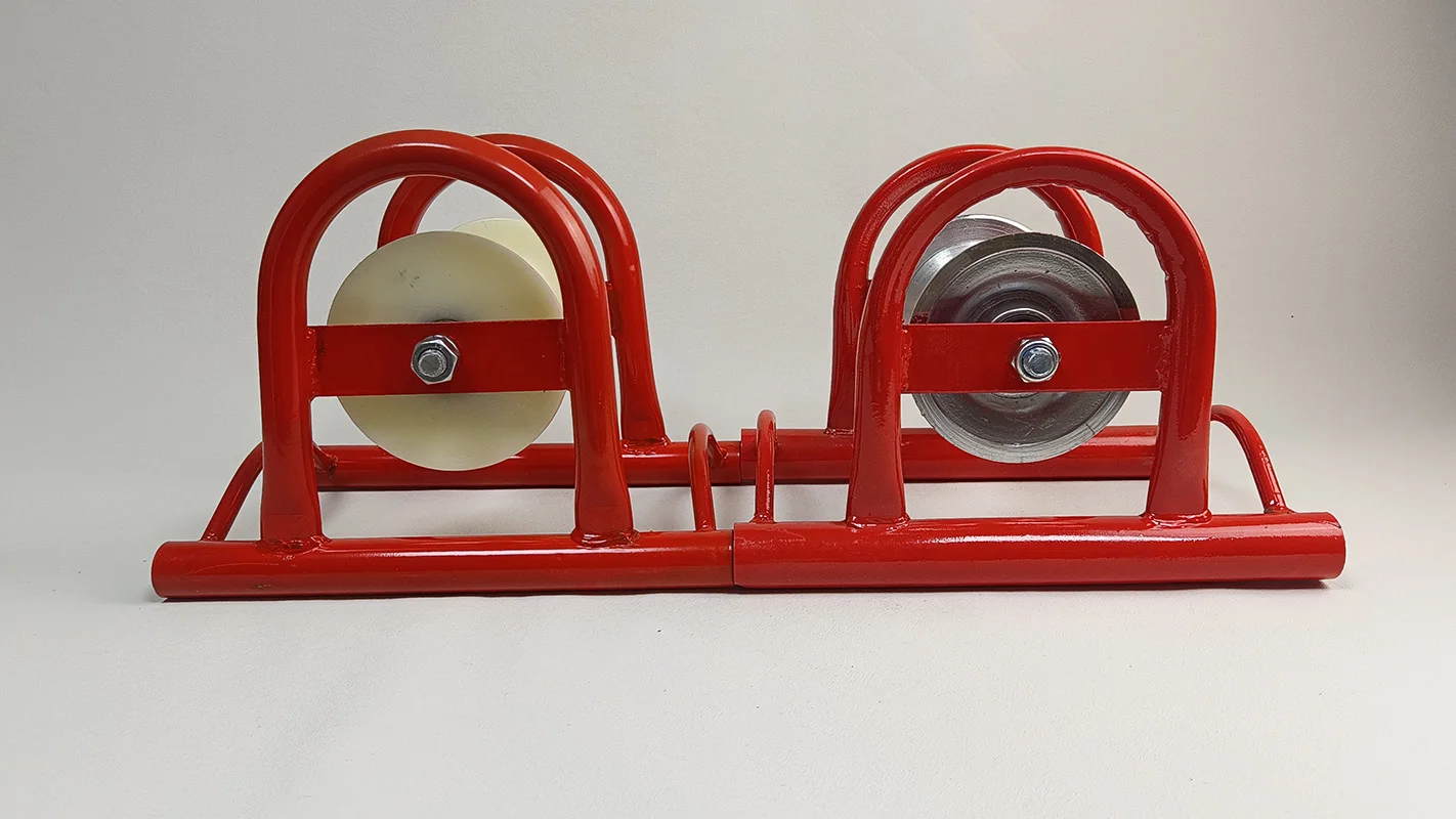 Aluminum Alloy Wheel Ground Cable Pulling Laying Rollers Guide Heavy ...