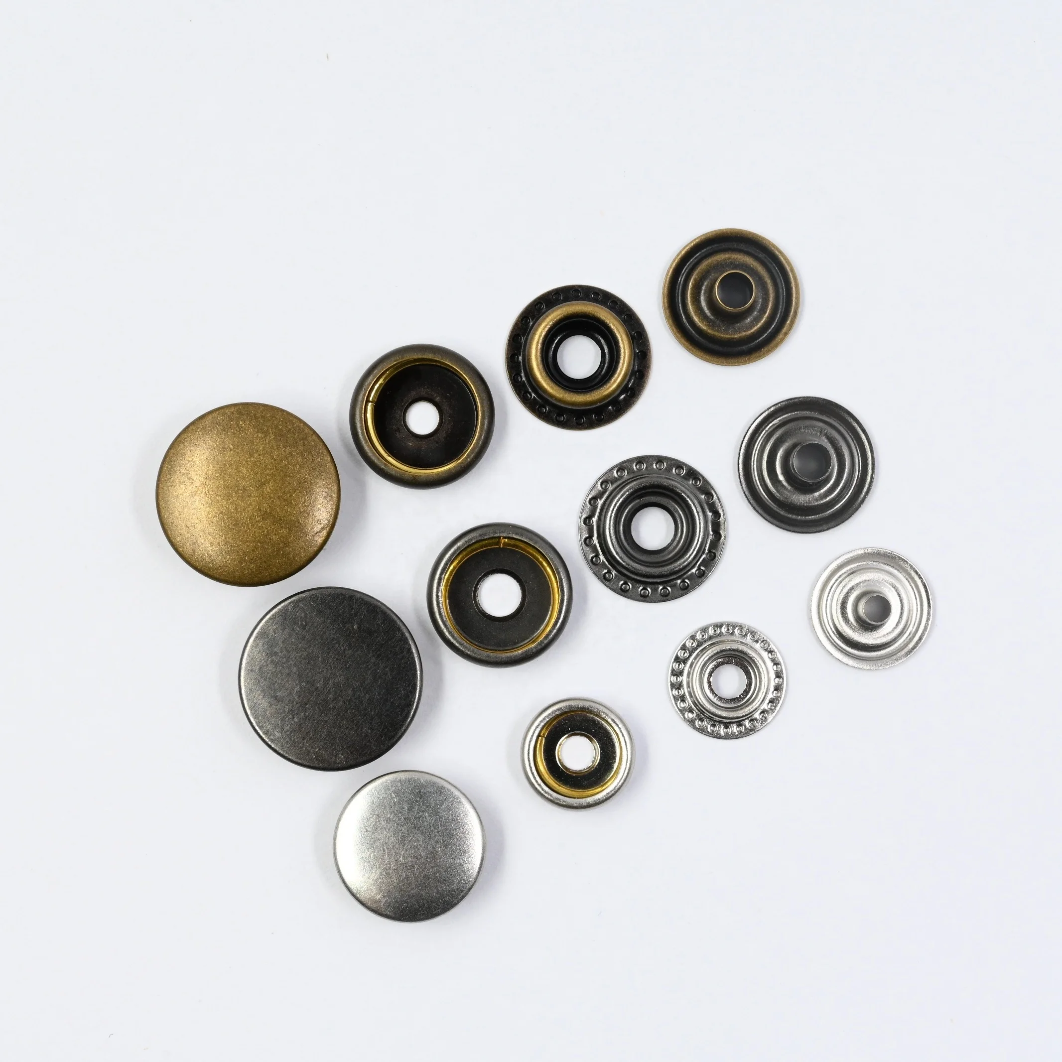 Custom Oeko Tex Germany Brand Heavy Duty 15mm Metal Snap Button ...