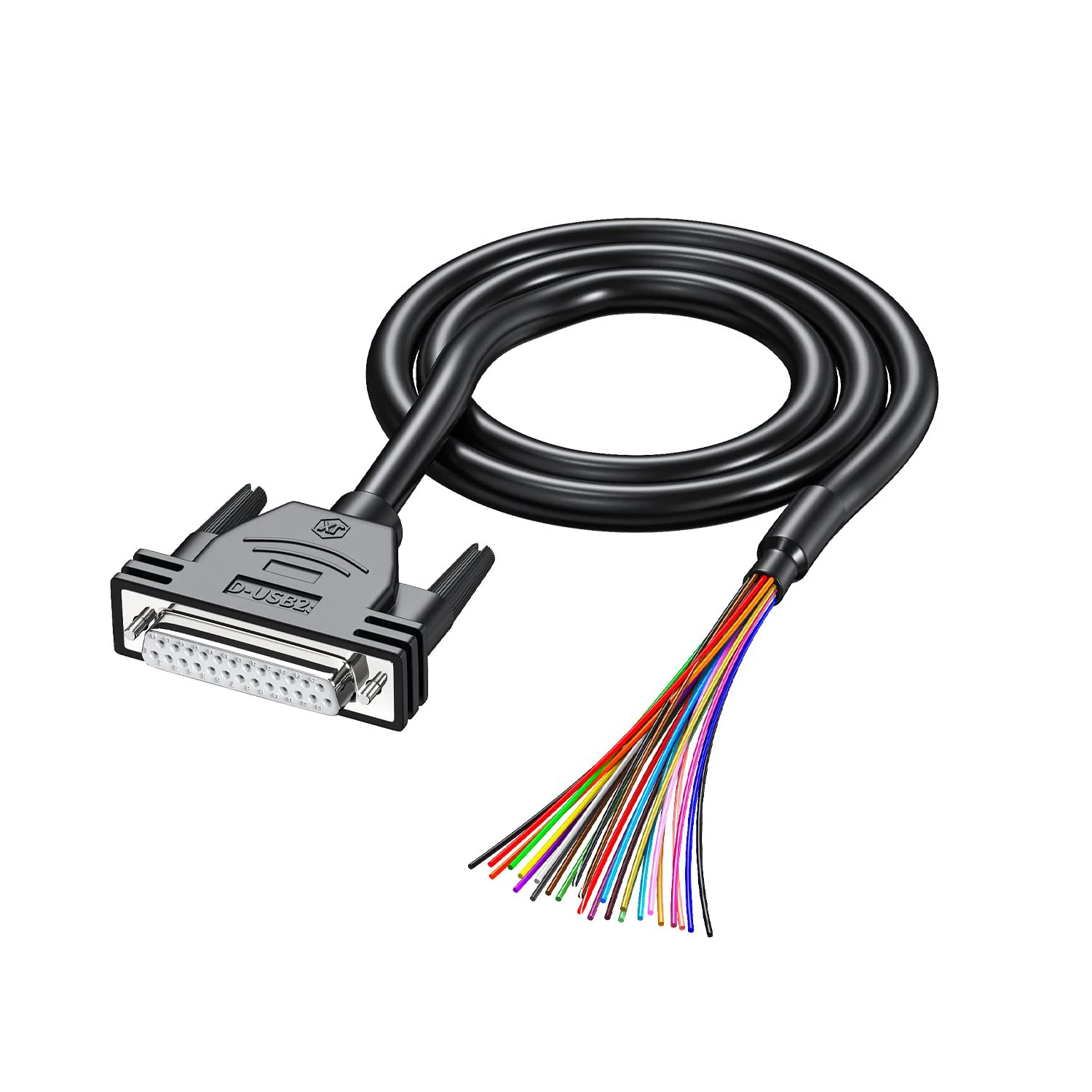 Rs232 Serial Extension Cable Single Female Head Db9 Shielded Cable D ...