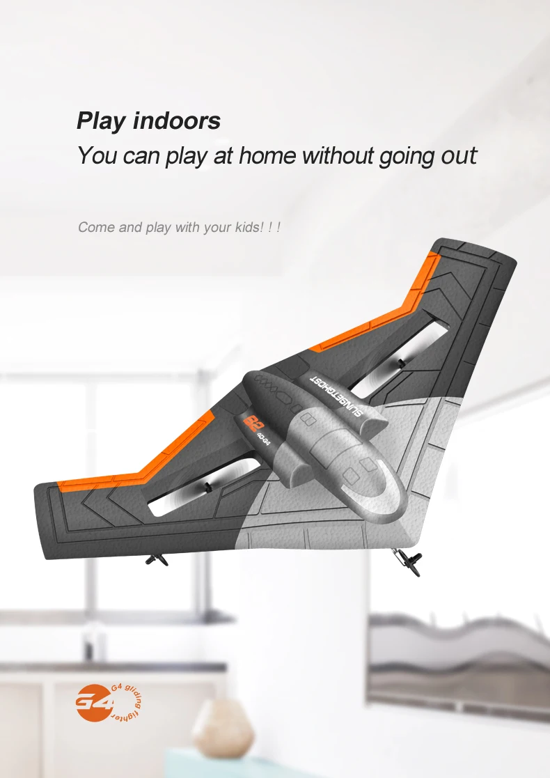 Mini G4 Rc Airplane Epp Foam Flying Aircraft Kits Model Fixed Wing ...