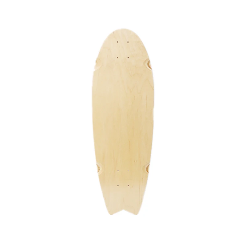 32.5-inch Land Surfboard Surfboard Deck Northeast Maple Custom Cruiser ...