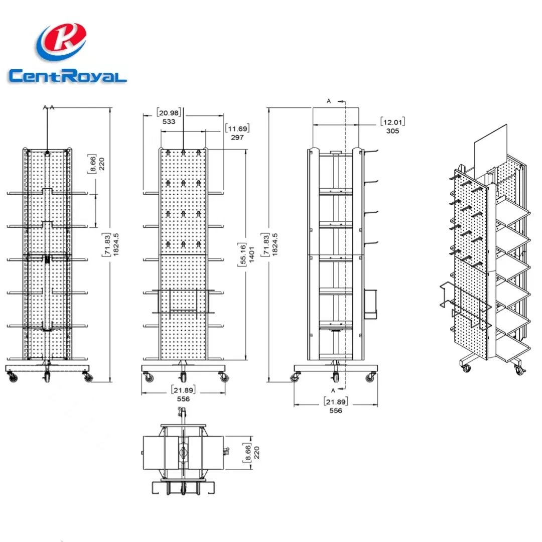 Custom Hanging Keyring Metal Pegboard Display Stand Wig Display Stand ...