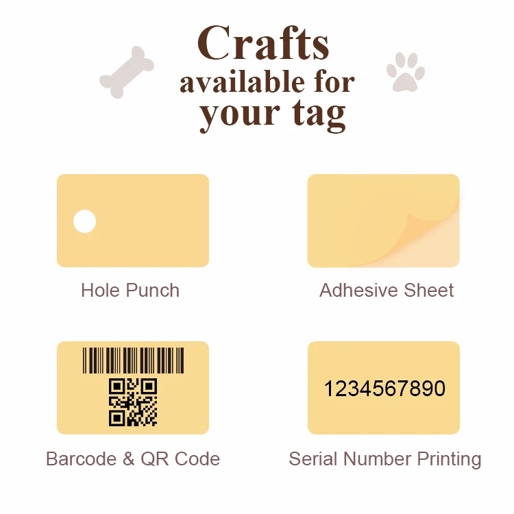 13.56mhz Full Epoxy Edge Custom Logo and QR Code Print NFC Dog Tag ...