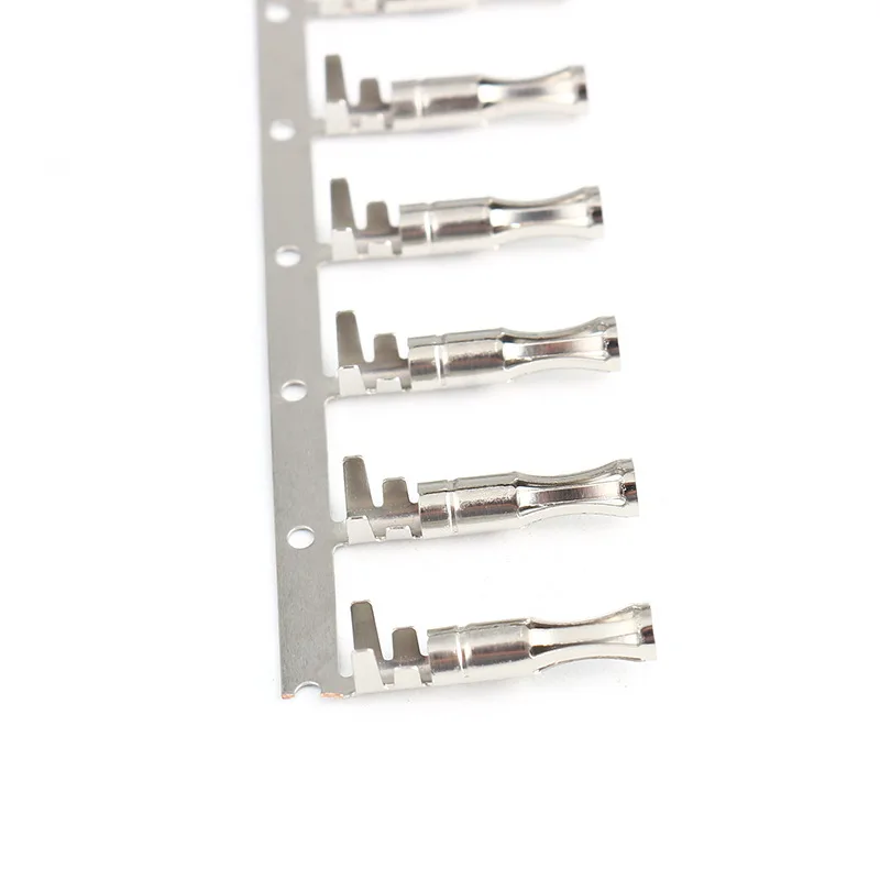 Custom Female round Crimp Tube Naked Terminal Brass Copper Stainless ...