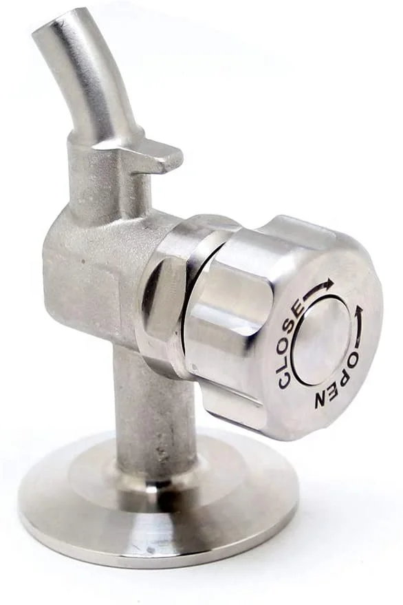 Zwickel Sample Valve - Sanitary TC Sanitair Beer Brewing