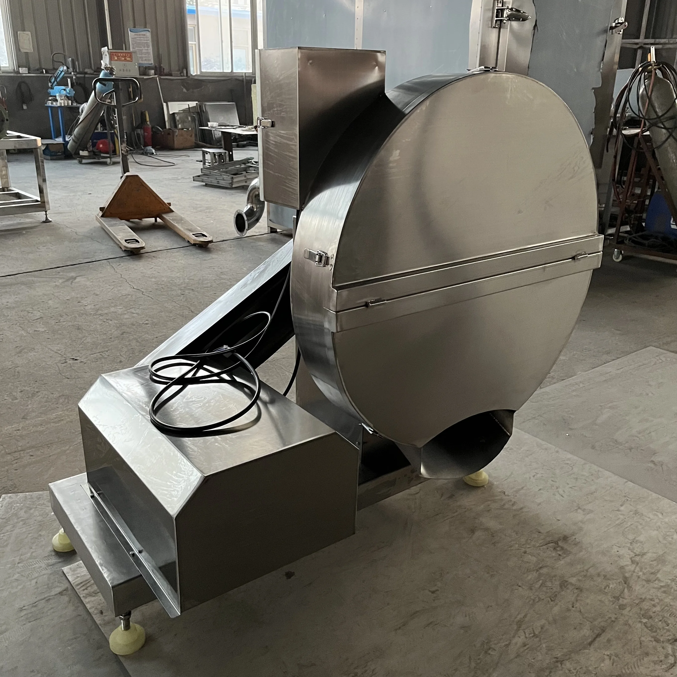 Frozen Meat Block Planer Flaker - Buy Frozen Meat Block Flaking Machine ...