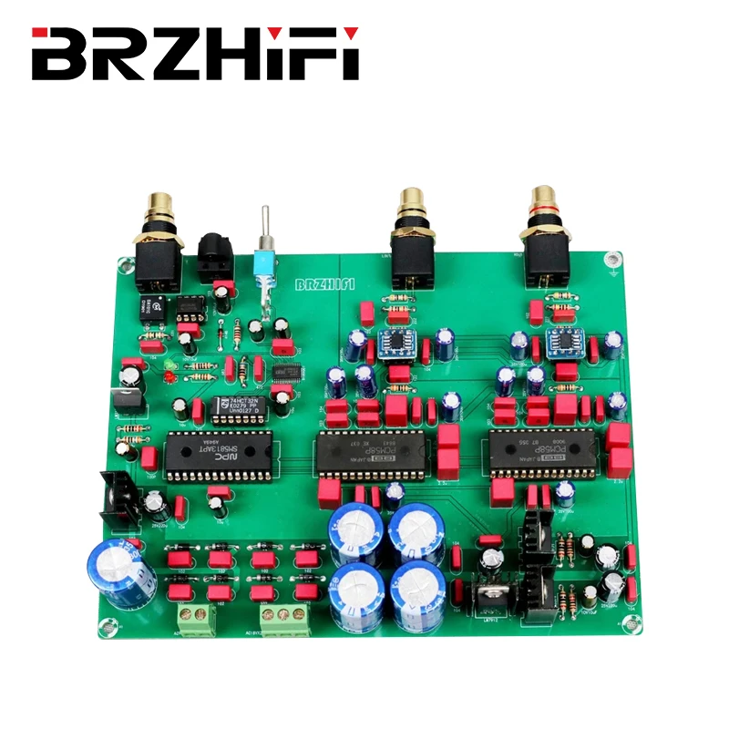 Brzhifi Professional Audio Pcm58 Power Amplifier Board Dac 18bit ...