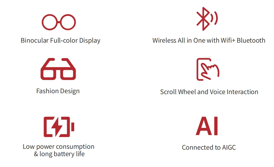 2025 OEM ODM 3D VR Android Smart Glasses with AI Translator, Bluetooth ...