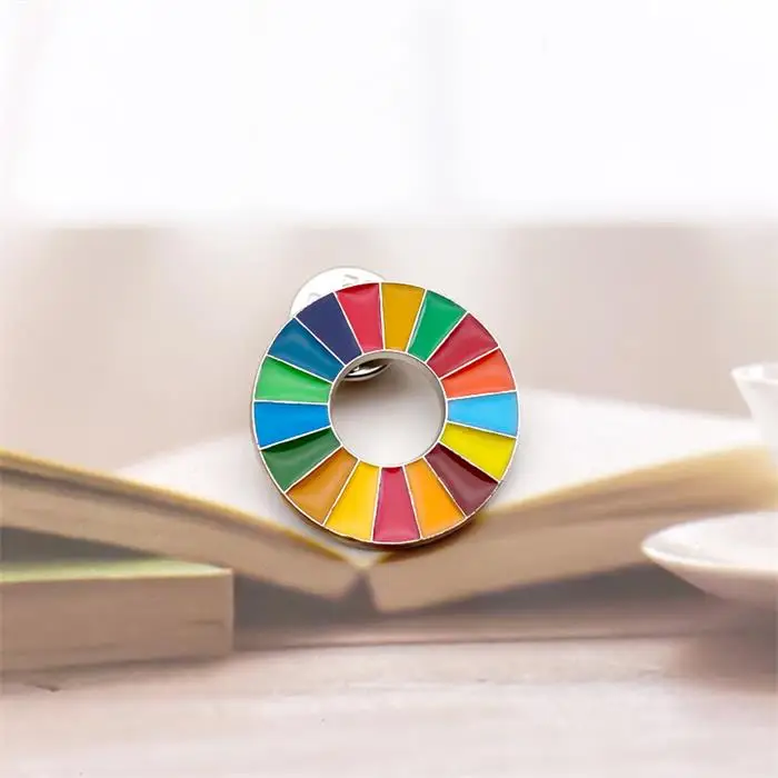 United Nations Sustainable Development Goals Brooch Pin