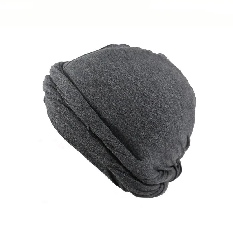 Turban Hat Hair Headwear Breathable Bottoming Durag Turban for Men ...