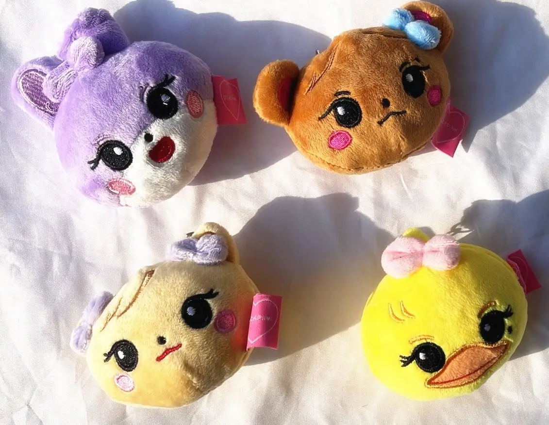 25cm KPOP Born Pink Character Plush Dolls - Jennie, Lisa, Rose, Jisoo