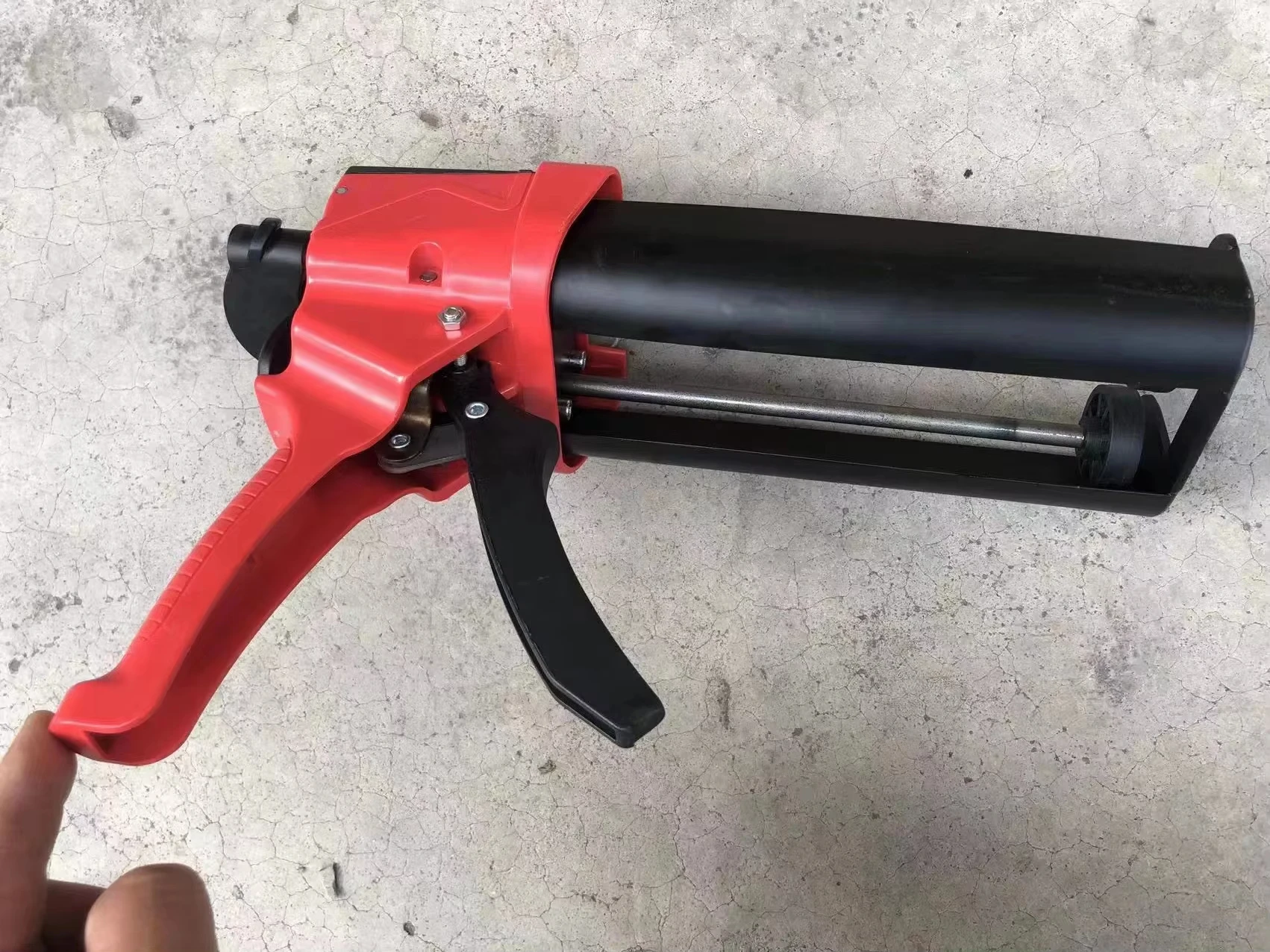 Manual Epoxy Applicator Gun 400 Ml(1: 1 Mix Ratio) Dual Component Adhesive Cartridge Applicator ...