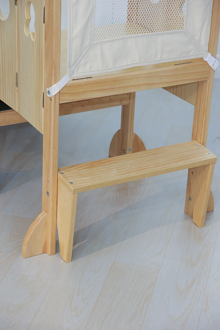 Montessori Wooden Baby Footstool Learning Tower with Slide| Alibaba.com