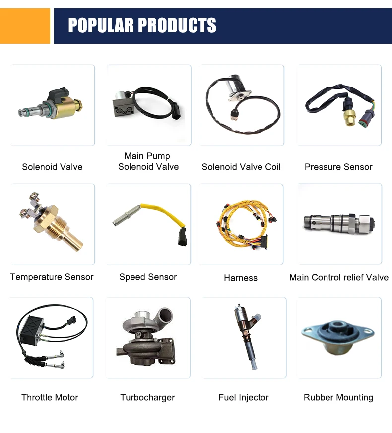 Solenoid Valve 3e-6269 3e6269 For Cat Wheel Loader 918f 924g 928g 910e ...