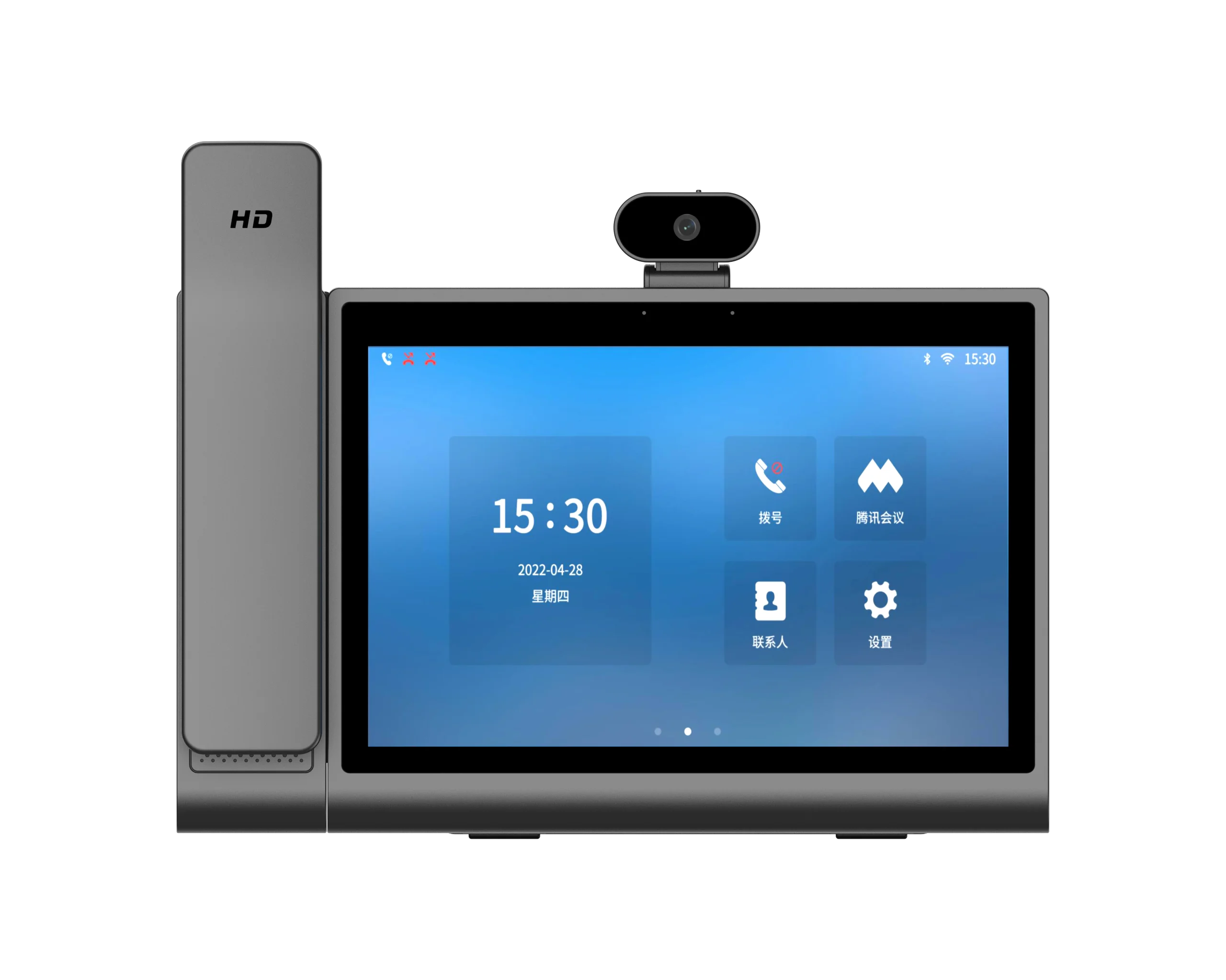 Android Desktop Phones Voip Video Conference Phone For Android 12 ...