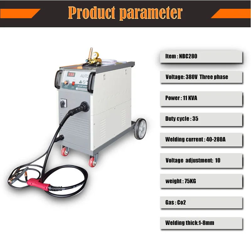 High Quality MIG CO2 Welding Machine 350 Amp MIG Welder Price with Split Case