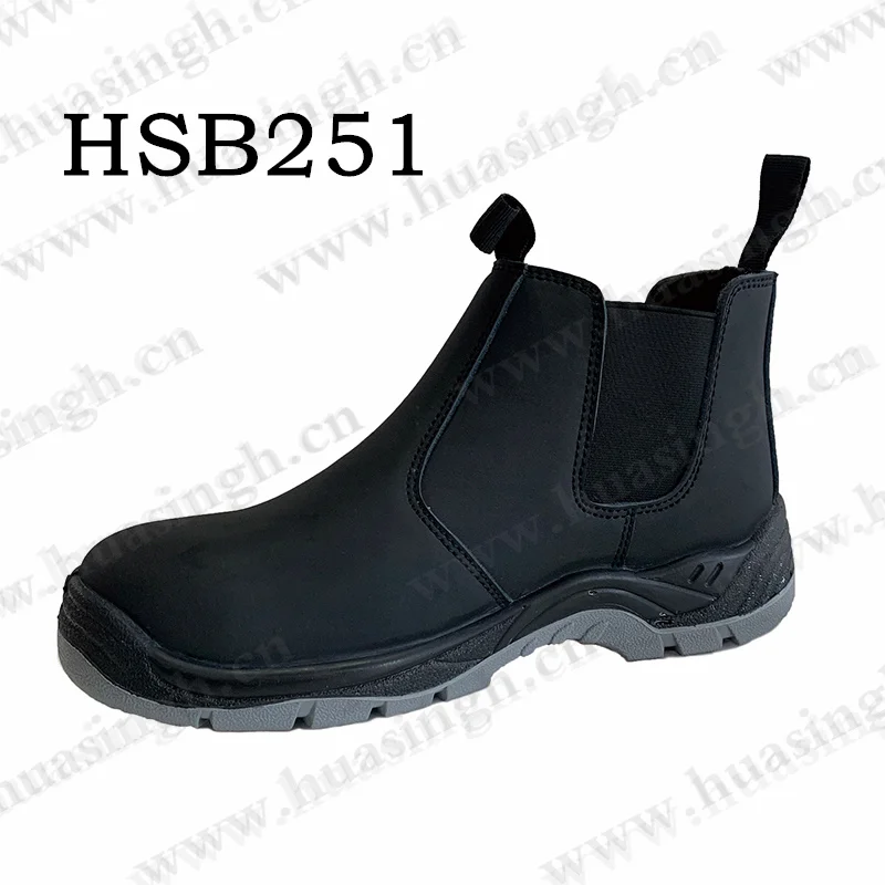 YWQ,heavy Industry Steel Toe Insert Pull-on Style Work Boots Dual ...