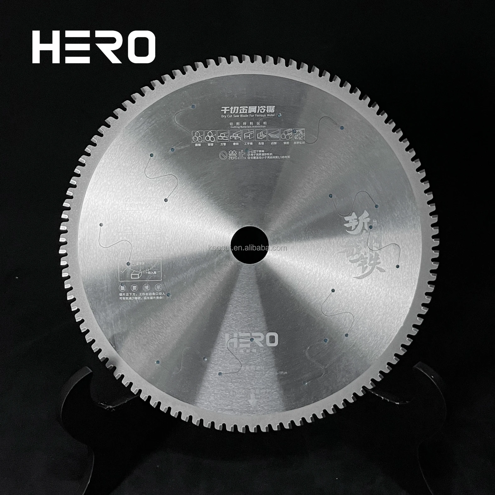 HERO Factory Direct Sell 255mm Cold Cutting Cermet Freud Circular Saw ...