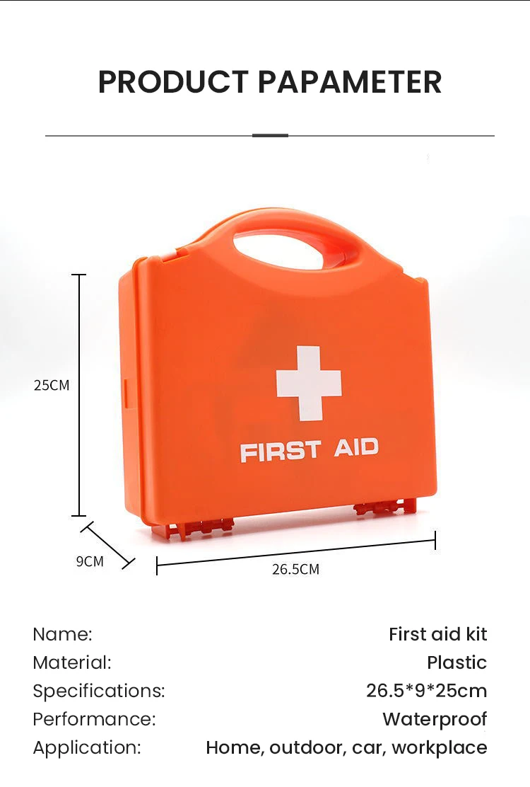 Industrial Green Color Custom logo PU Portable First Aid Kit CE FDA ...