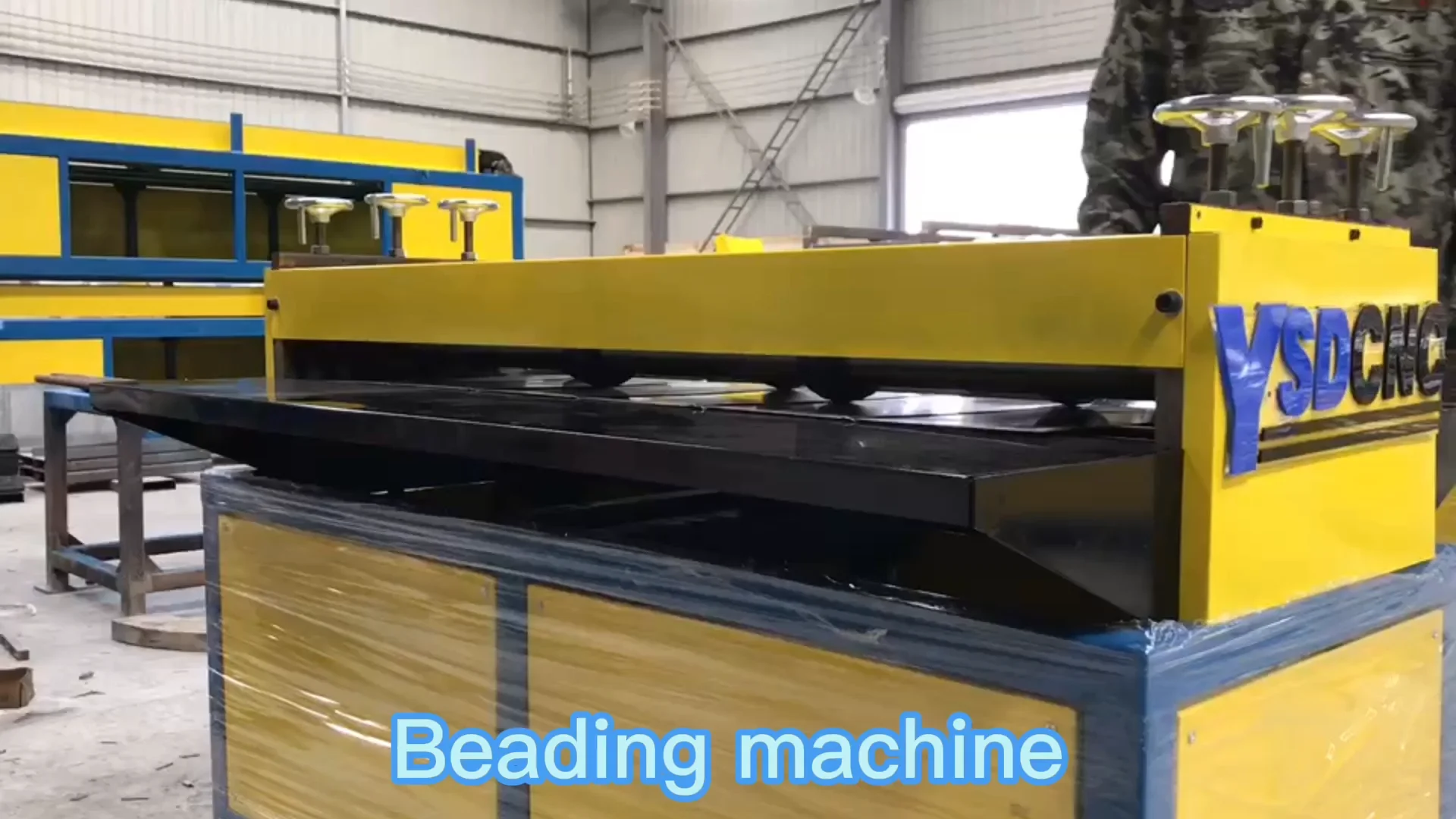 Automatic Square Duct Grooving Duct Leveling Beader Machine - Buy ...
