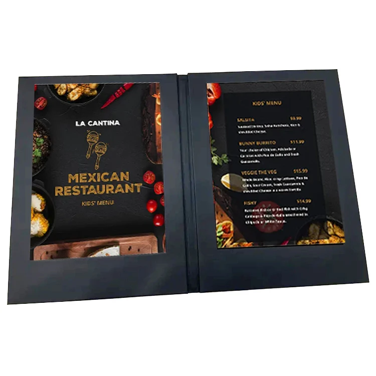 LED Menu Display Cards - Enhance Your Restaurant Ambiance