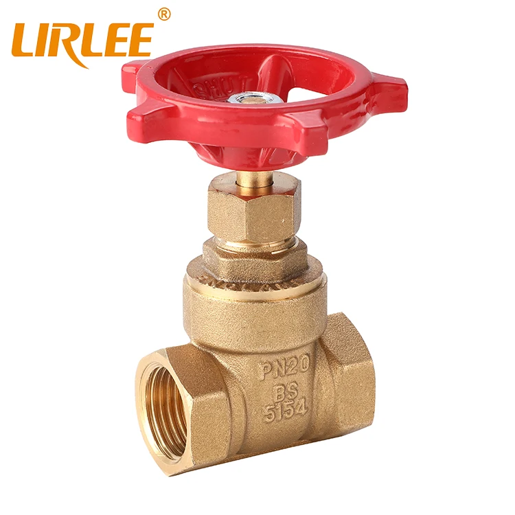 China Manufacture Water Control Brass Valve PEX Brass Gate Valve