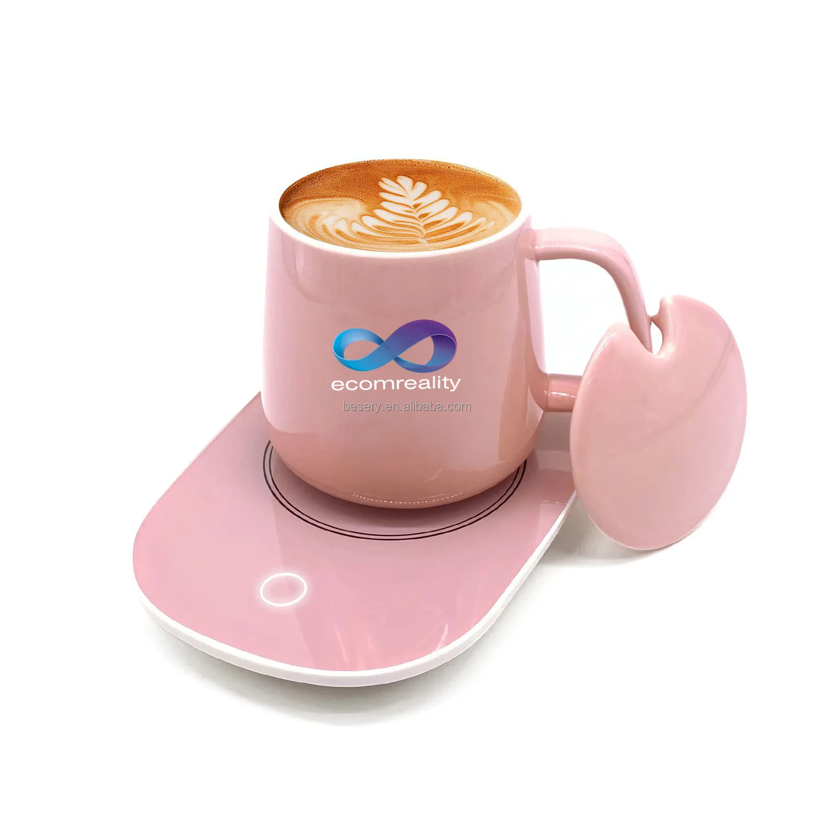 55°C Smart Electric USB Mug Warmer - Perfect Gift Set