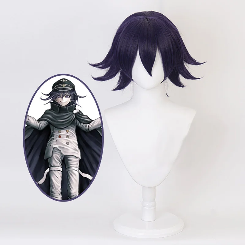 Danganronpa V3 Kokichi Oma Cosplay Costume President Oma Cosplay Wig ...