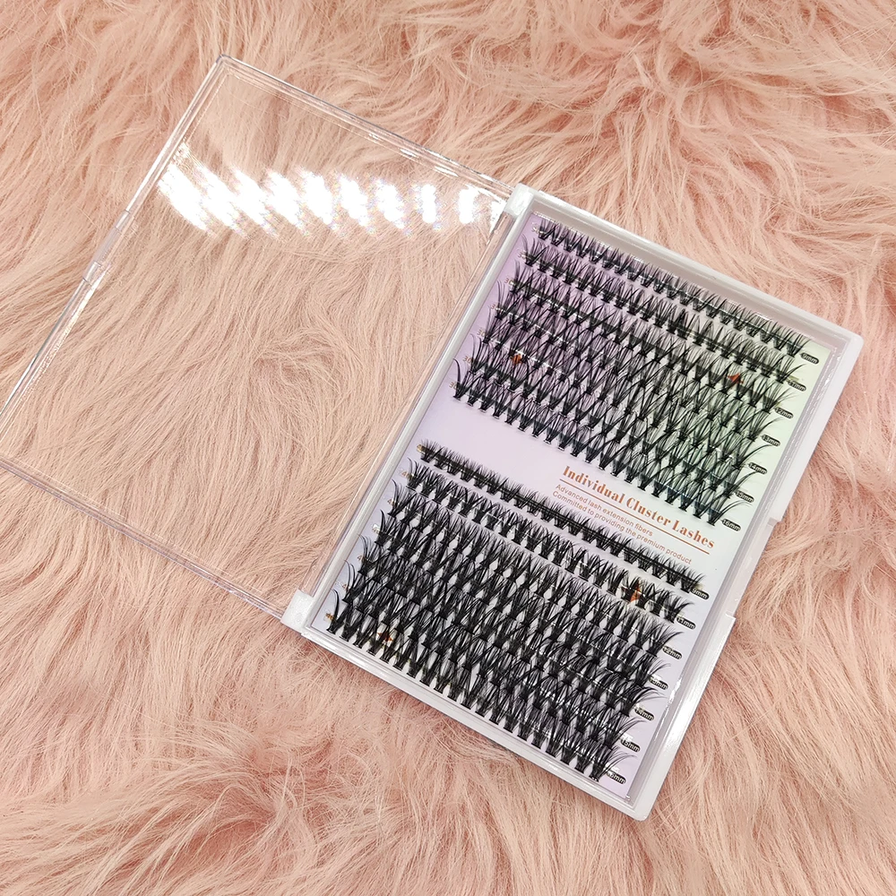 Wholesale Private Label 280 Lash Clusters - Natural & Fluffy