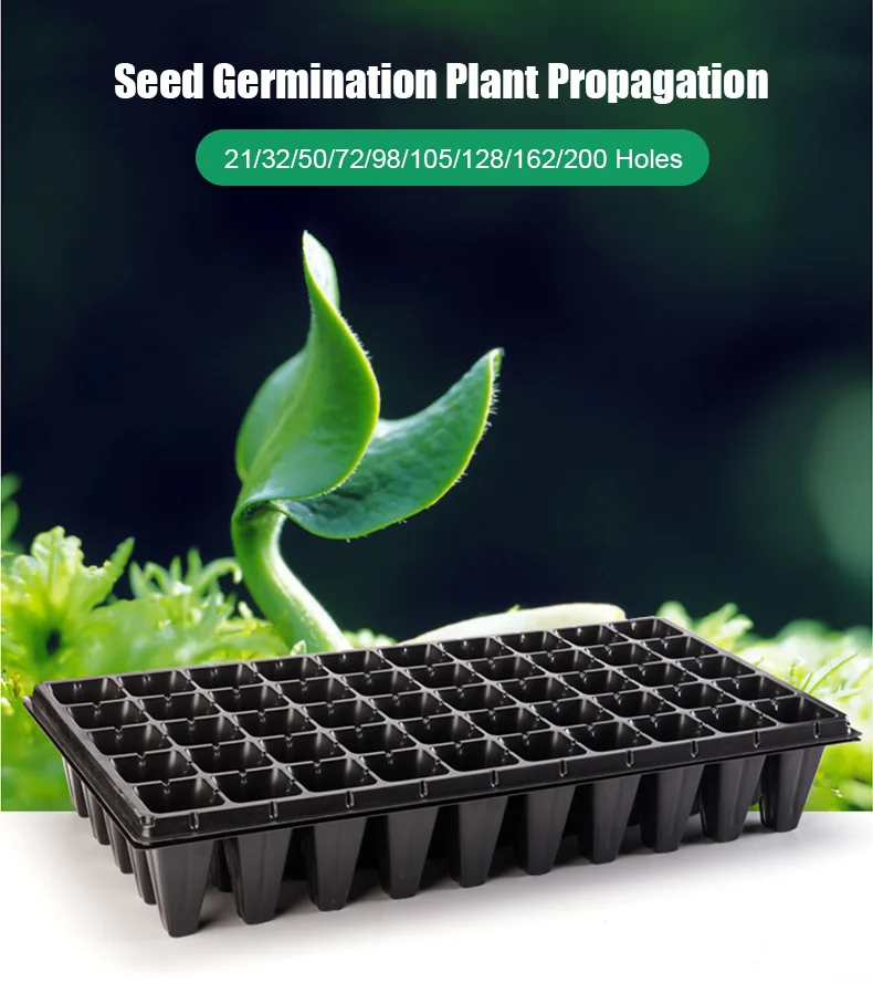 Rice Grow Tray Sprout Tree Propagation Starter Seedling Tray 1020 Plant ...