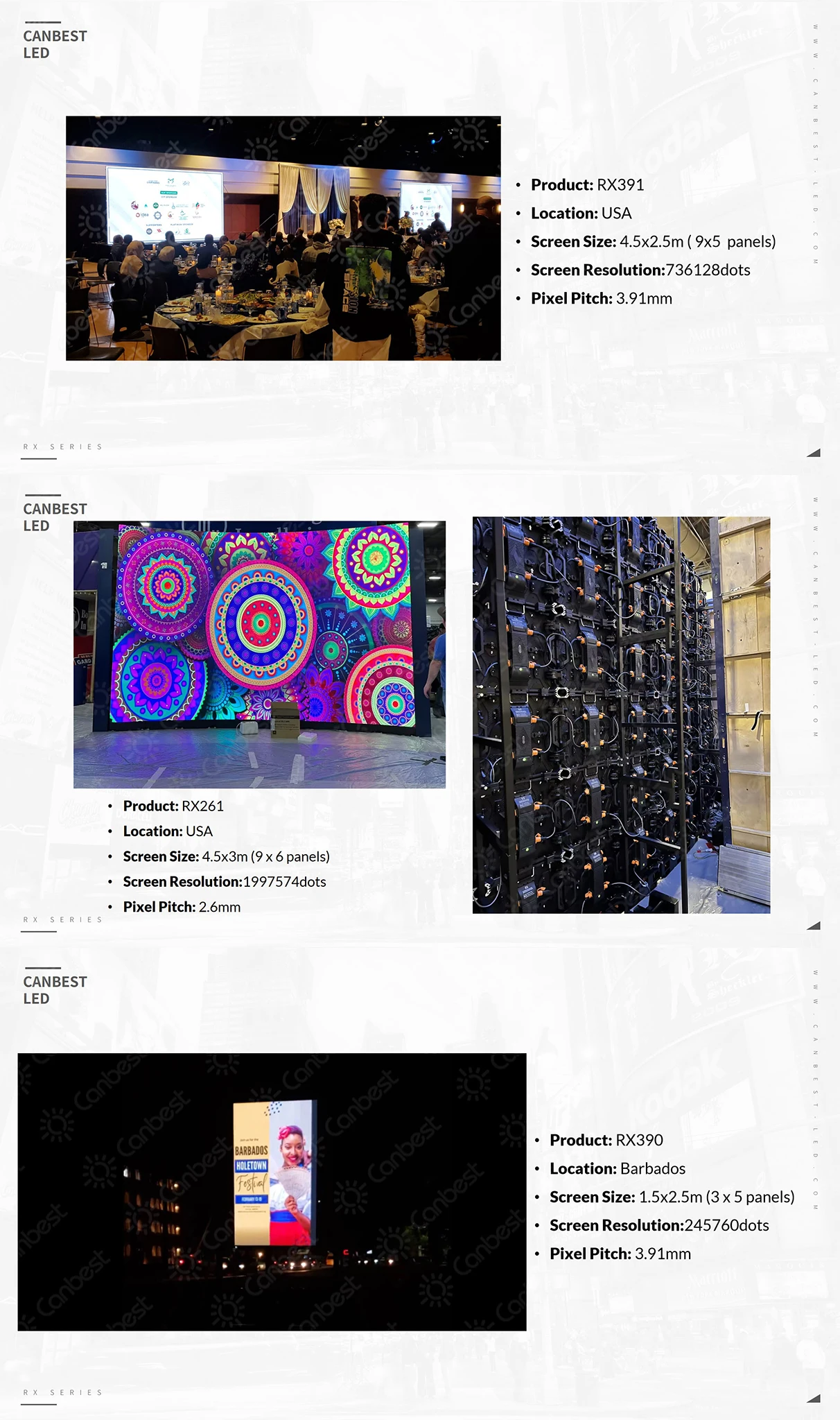 Church Big Background Dj Backstage Back For Concert Video Wall Display ...