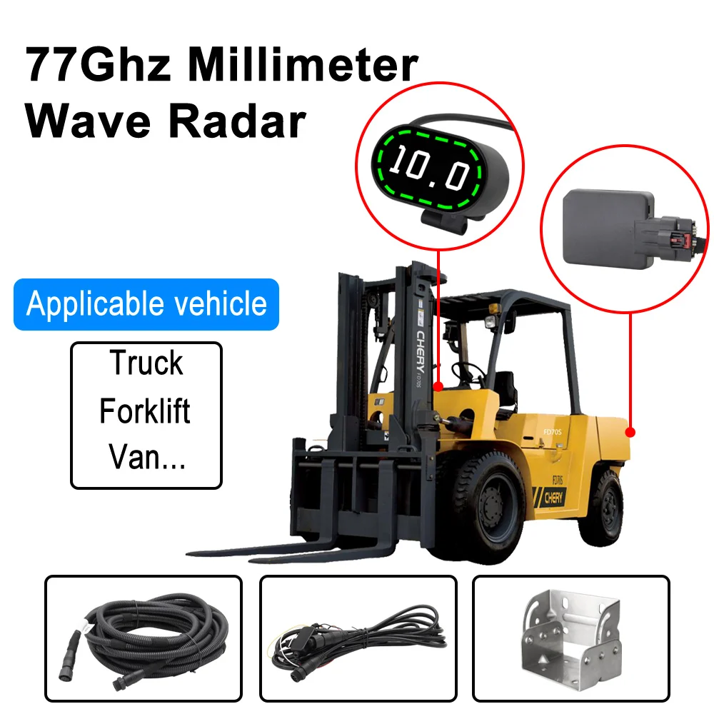 77ghz Millimeter Wave Radar Object Detection System Car Bsd Waterproof