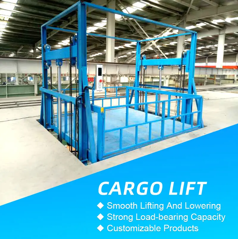 Small Electric Monorail Freight Elevator Household Warehouse Factory ...