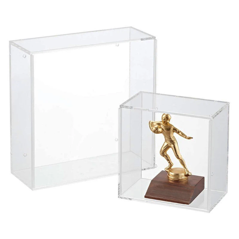 Wall Mounted Clear Acrylic Display Case Antique Display Collectibles ...