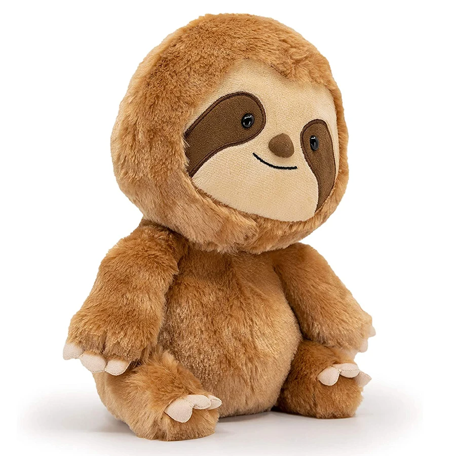 6322 Reinforced Stitching Plush Sloth Stuffed Toys With Smile Face Kids ...
