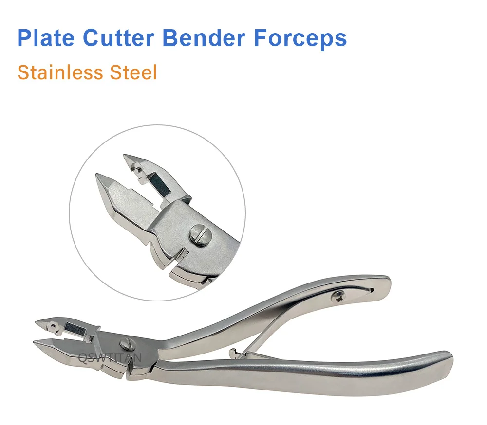Orthopedic Stainless Steel Mini Plate Bending Pliers Bone Plate Bender ...