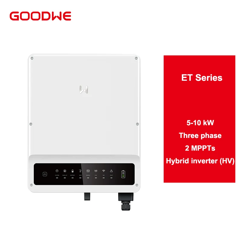 Goodwe-inversor Solar híbrido, serie ET, trifásico, 2 MPPT, 5KW, 6KW ...