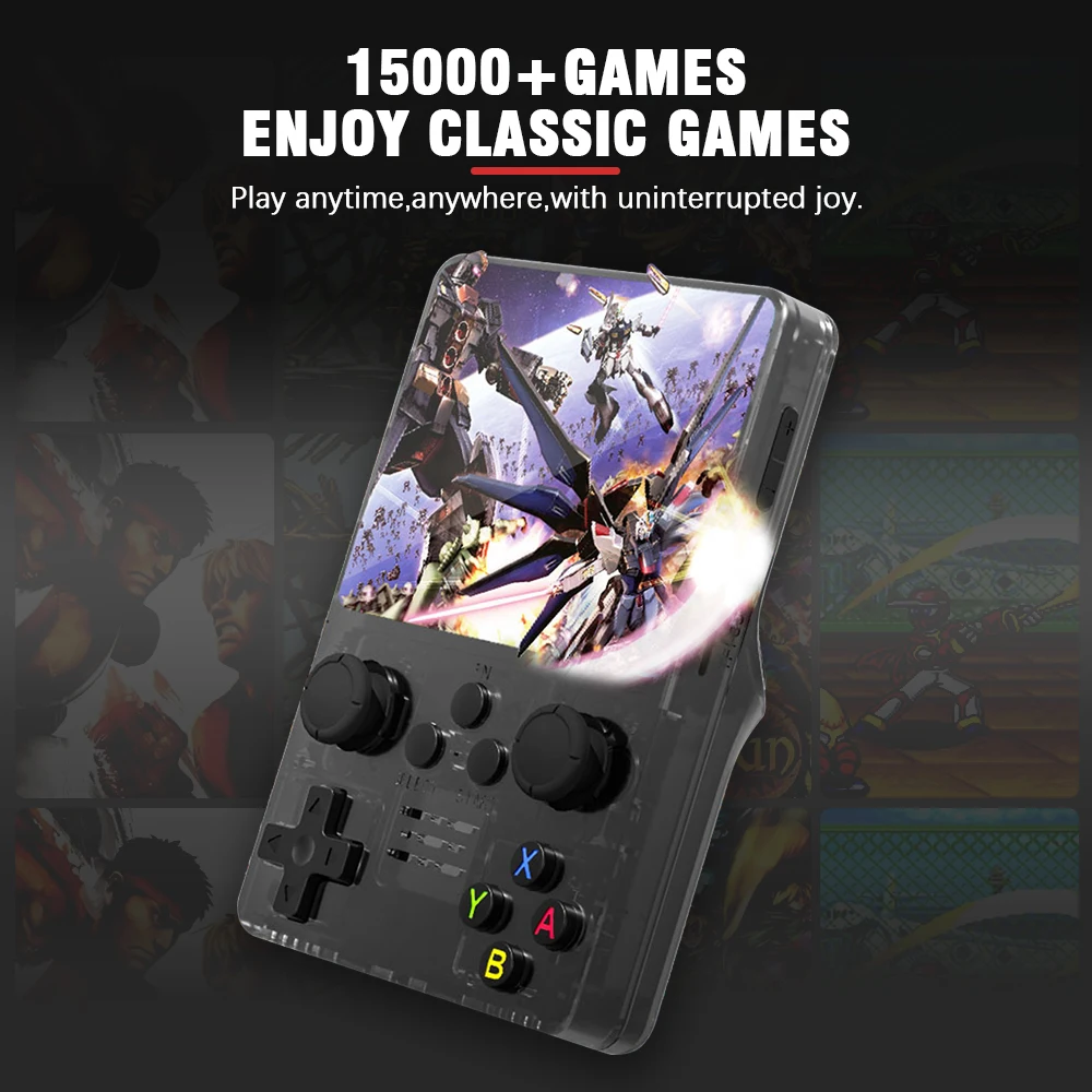 R35s Handheld Console With 3.5-inch Ips Screen Classic Game Player ...