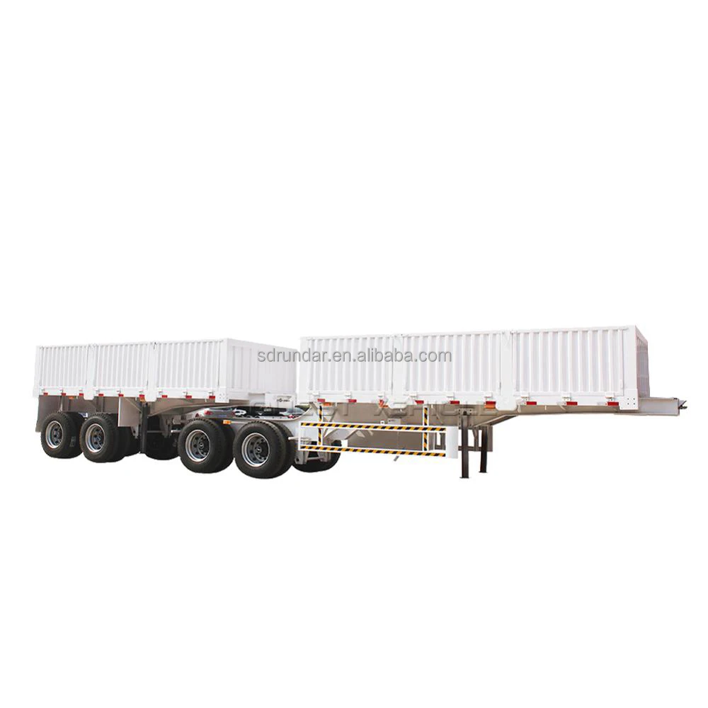 Africa Superlink 20ft+40ft Drop Side Wall Trailers for Sale| Alibaba.com