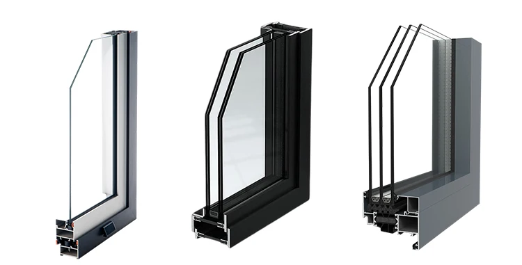 Smart Home Design Aluminium Windows Soundproof Windows for Houses ...