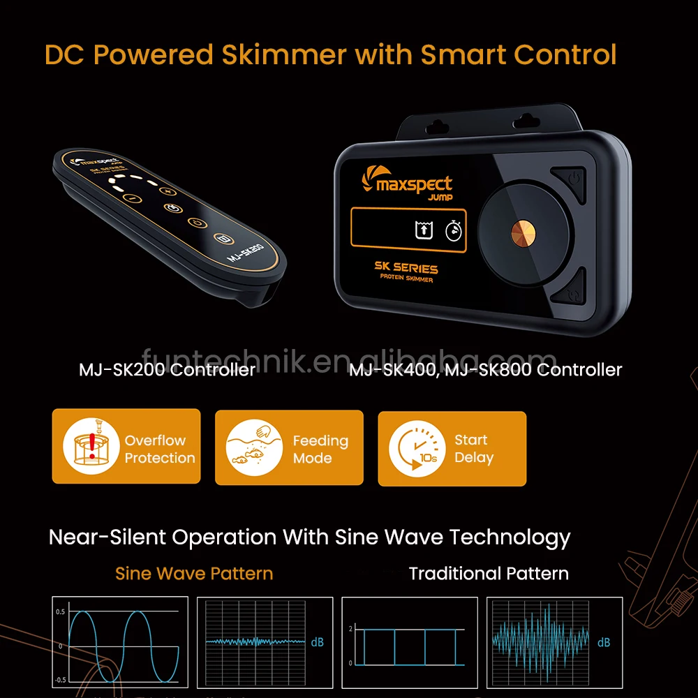 Jump MJ-SK200/SK400/SK800 Smart Controller Protein Skimmer High-Density ...