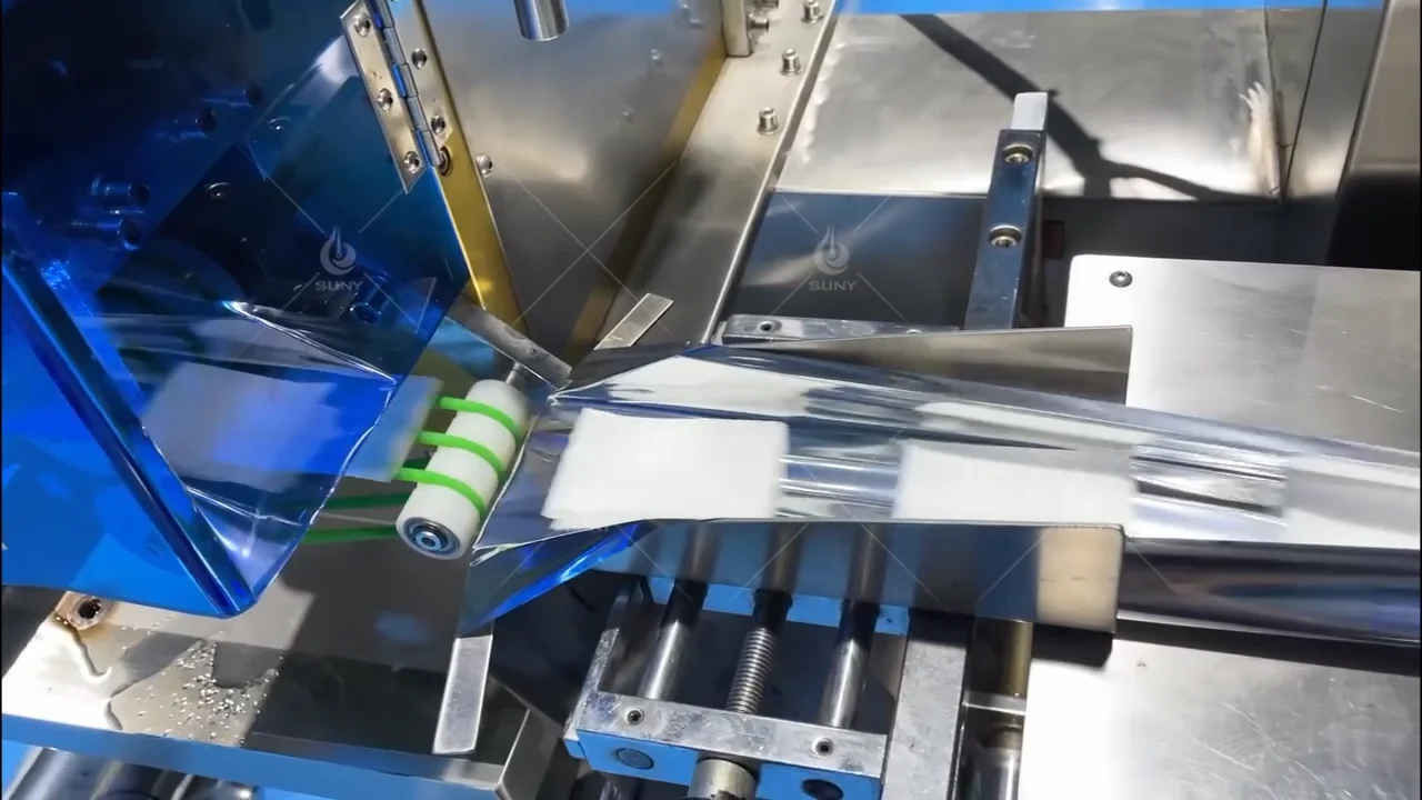 Full Automatic Single Piece Wet Tissue Machine Wet Wipe Making Machine ...