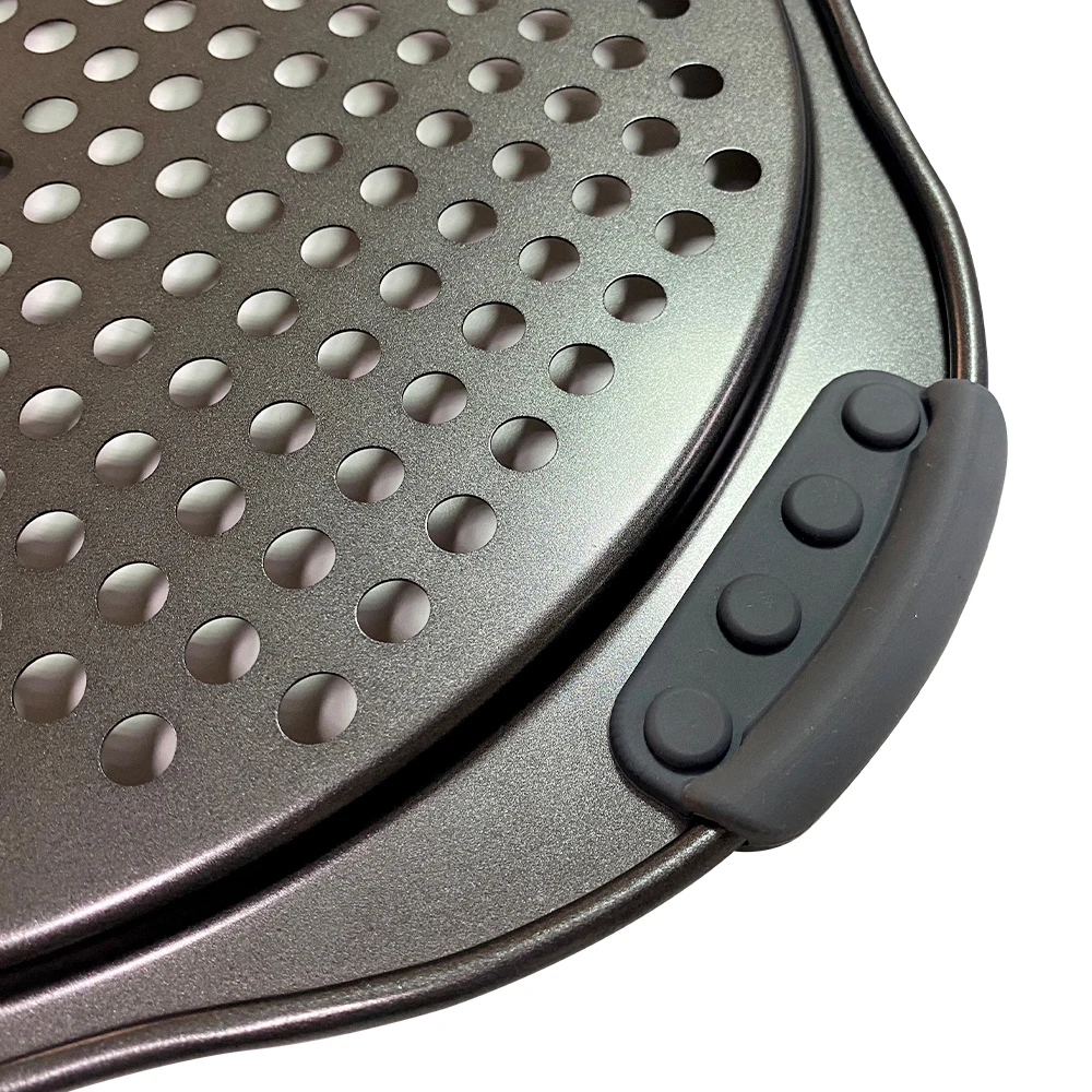 Hifacer High Quality Customized Bakeware 13" Non-stick Pizza Pan With ...