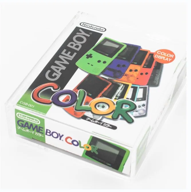 Custom Clear Game Boy Color Console Acrylic Case Game Boy Color Acrylic ...