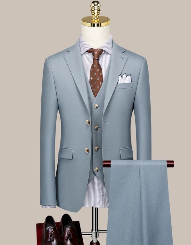 2024 Latest Formal Men Suit Set For Spring Summer Wear Business Men ...