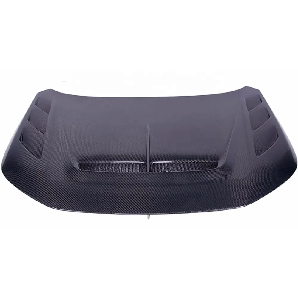 New Style Real Carbon Fiber Front Hood Bonnet Fit For Honda Civic Type ...