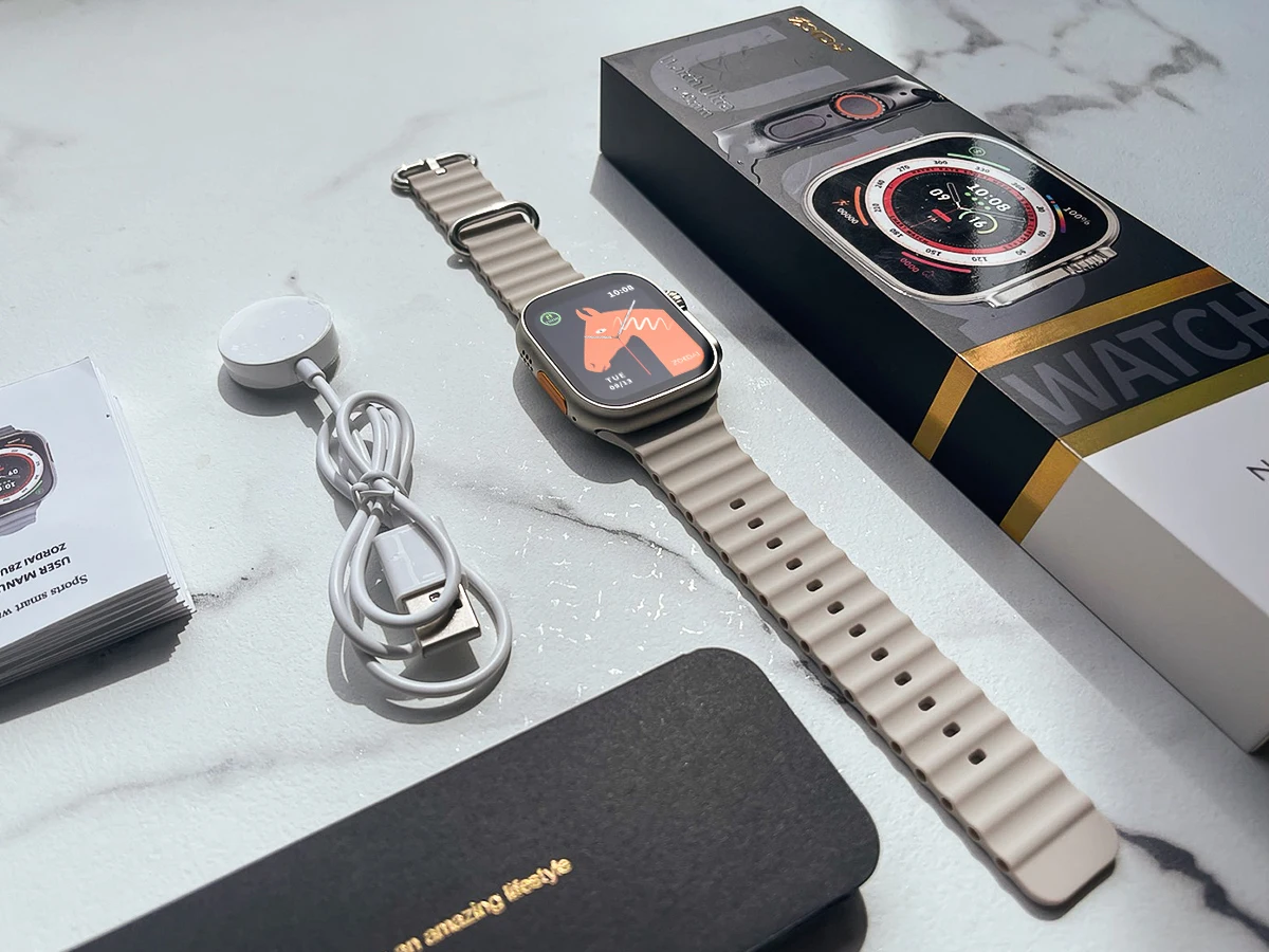 2022 49mm Watch Ultra Series 8 Watch With Nfc Watch 8 Ultra Iwo Z8 Ultra With Larger Battery ...