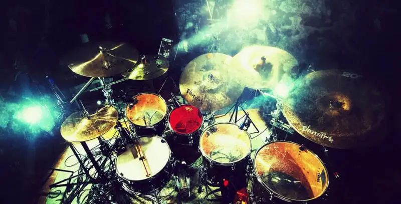 Tama Drum Set with Handmade Vansir Cymbals for Sale