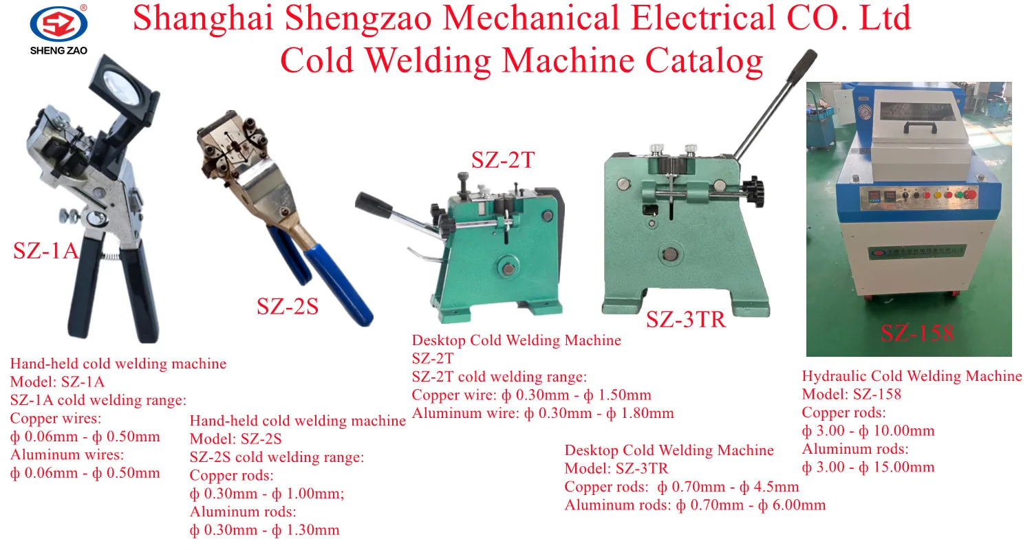 SZ-3TR Cable Cold Welding Machine for Copper & Aluminum Joints | Wire Welder for Industrial ...