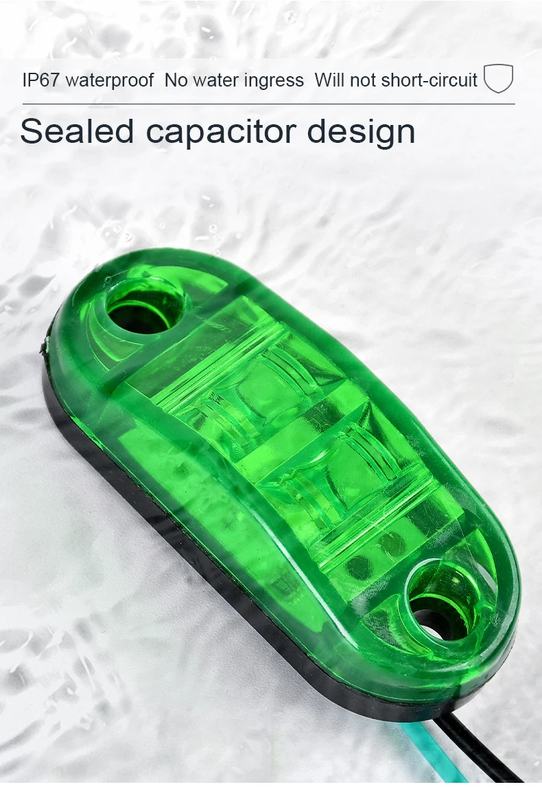 Truck Width Indicator Light,Truck Side Small Color Light,12/24v Car Led ...